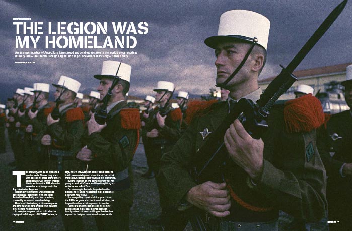 The Legion was my Homeland - CONTACT magazine
