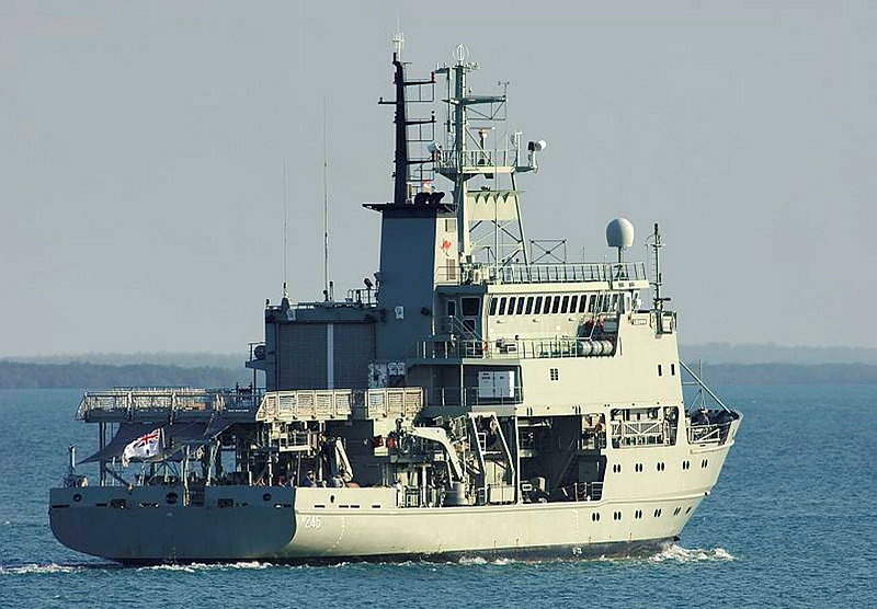 First Australian navy ship since coup visits Fiji