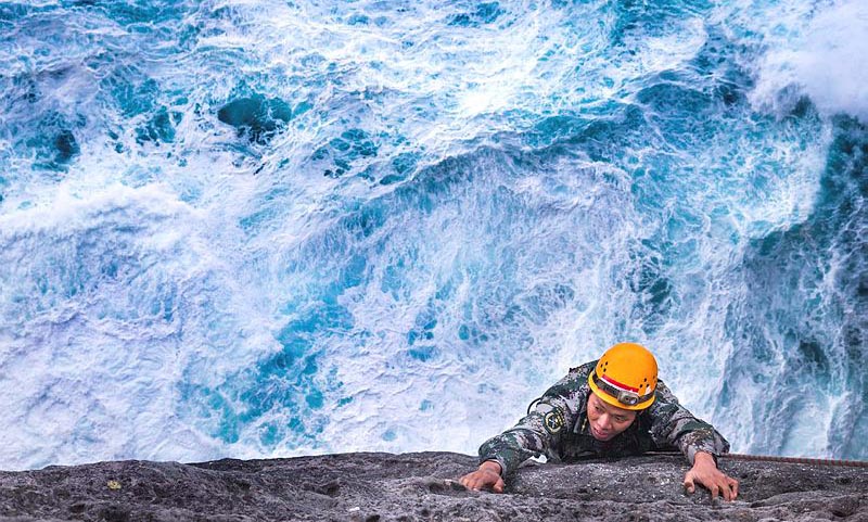 Pandaroo soldiers survive "small tempest" - CONTACT magazine