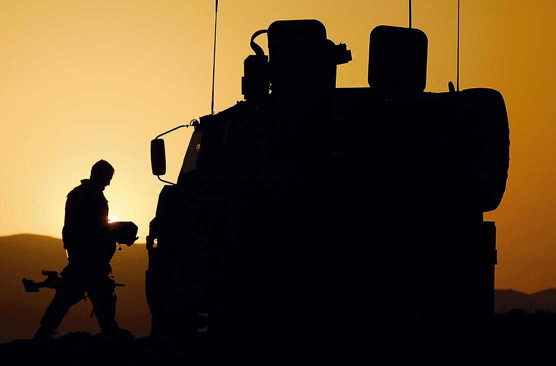 "We are an army at war in a nation that feels as though it is ...