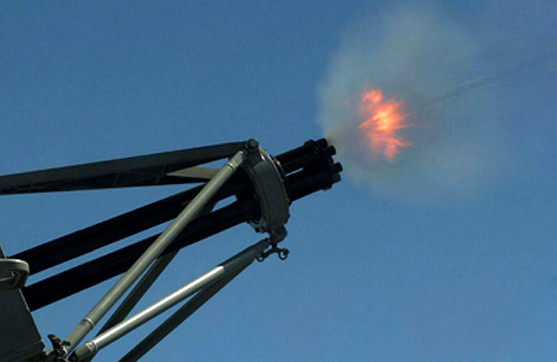 Phalanx contract for US Navy - good photo excuse - CONTACT magazine