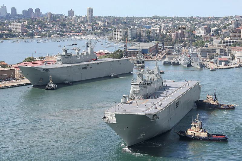 HMAS Adelaide commissioned into Royal Australian Navy - CONTACT magazine