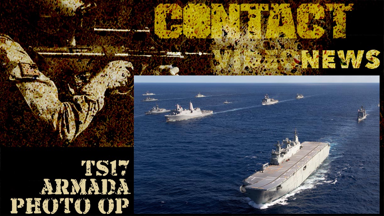 Talisman Sabre – international armada poses for spectacular photo op ...