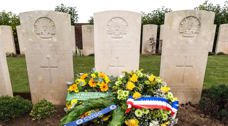 Headstone dedication for battle casualty – 100 years on – CONTACT magazine