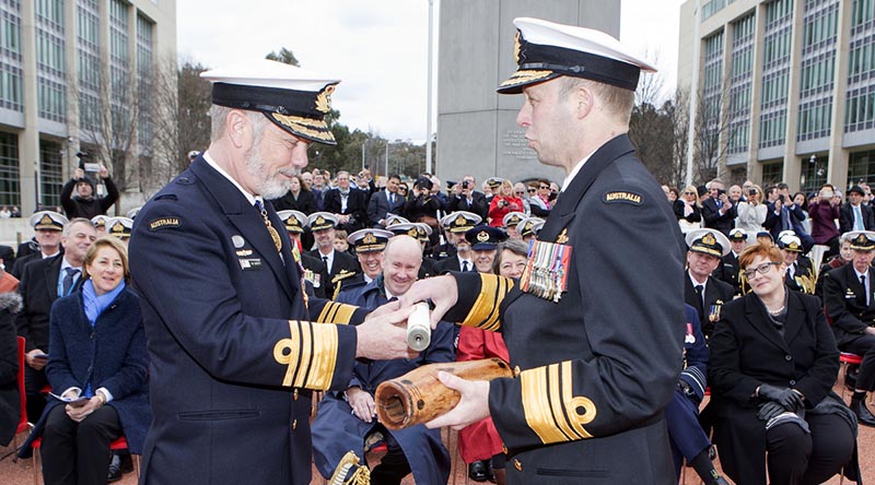 Royal Australian Navy Change of Command – CONTACT magazine