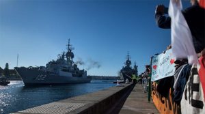 HMAS Warramunga home after record-breaking deployment – CONTACT magazine