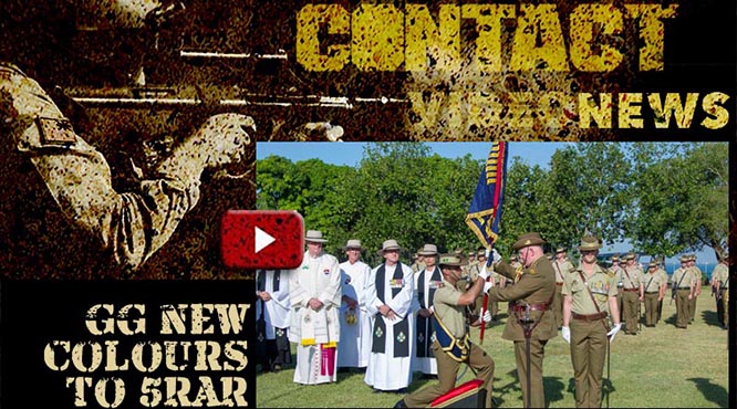 5RAR presented new Colours by Governor General – CONTACT magazine