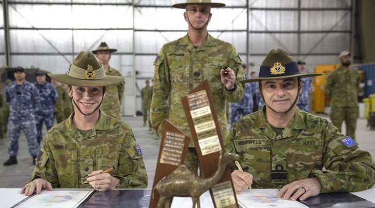 Change of command in the Middle East - CONTACT magazine