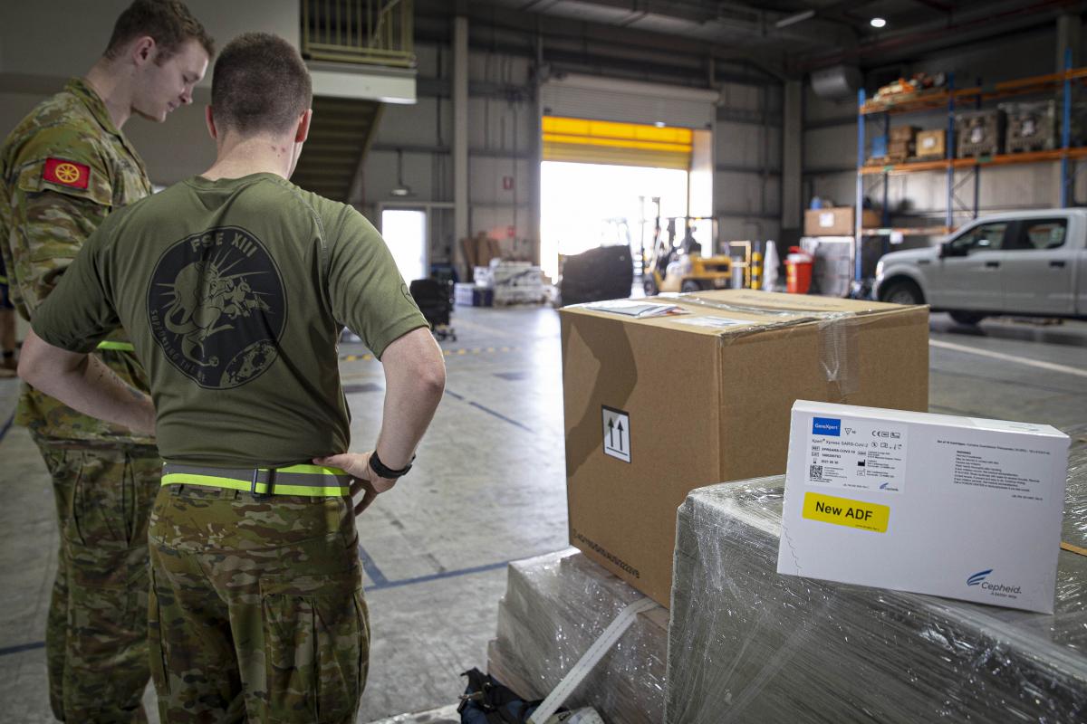 COVID-19 test kits sent to NATO operation - CONTACT magazine