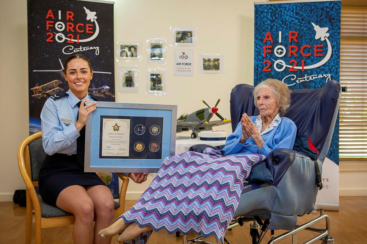 Centenarian honoured in RAAF's centenary year - CONTACT magazine