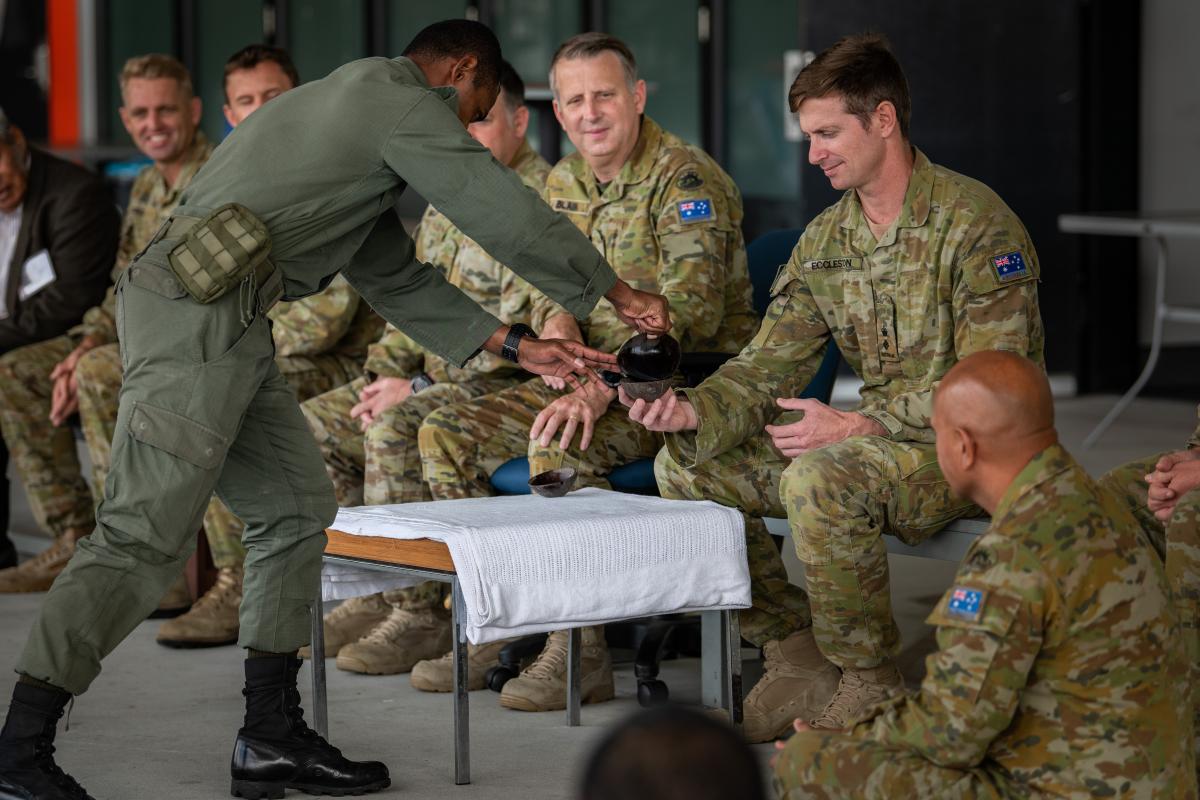 Ceremony welcomes Fijian soldiers - CONTACT magazine