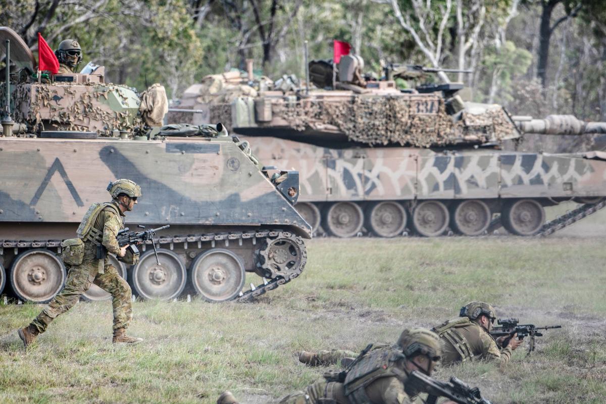 All arms combined in offensive operations - CONTACT magazine