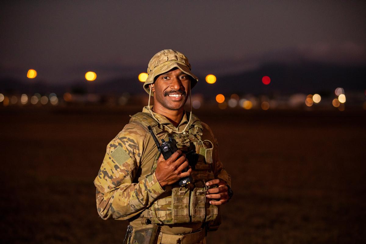 Townsville local on guard during Talisman Sabre 21 - CONTACT magazine