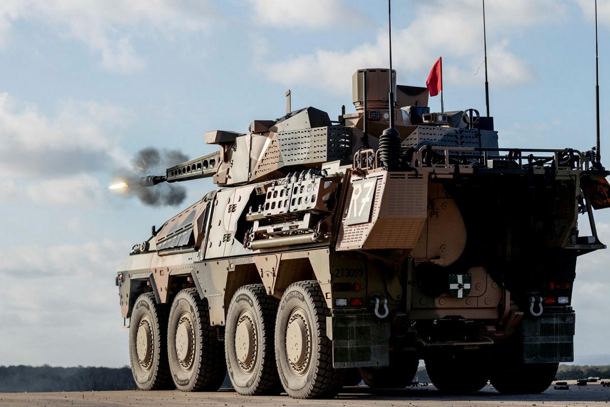 Boxer gun car seen firing in Oz for first time - CONTACT magazine