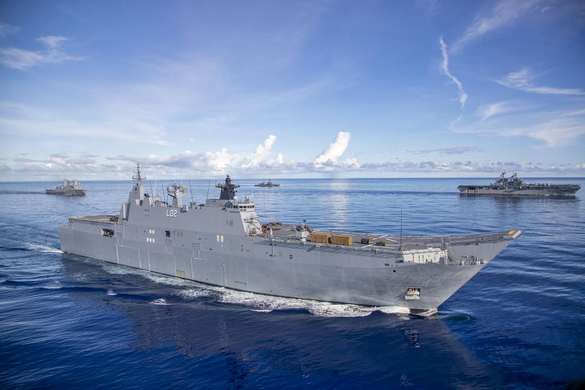 Australian ships join US-led exercise - CONTACT magazine