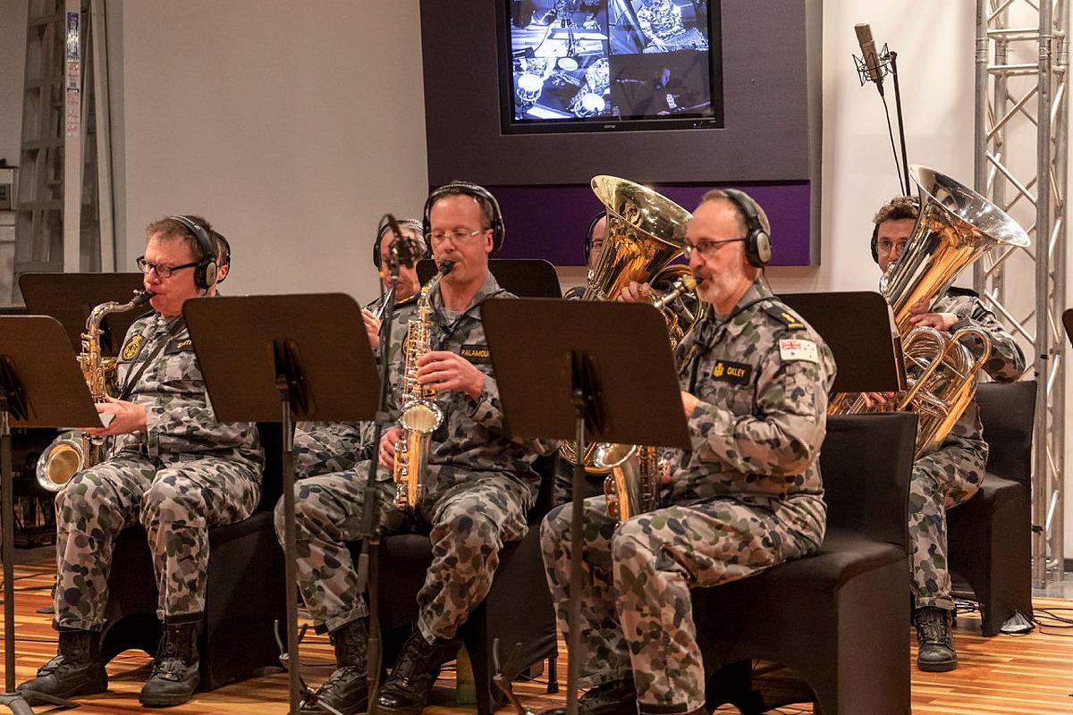 Navy recording ceremonial selections for download - CONTACT magazine