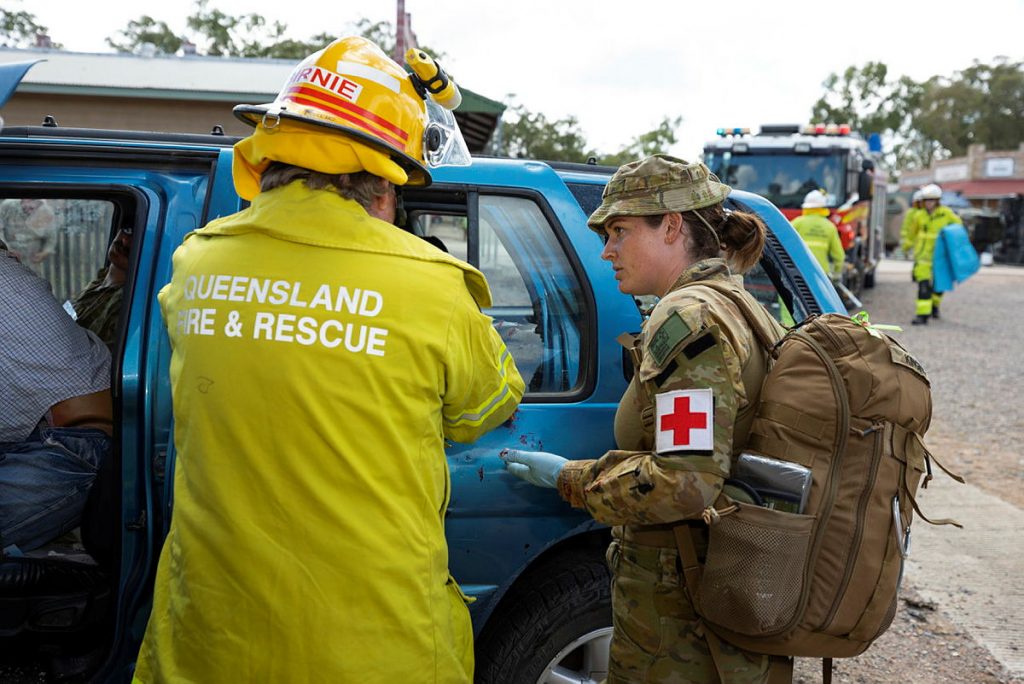 ADF trains with emergency services personnel – CONTACT magazine