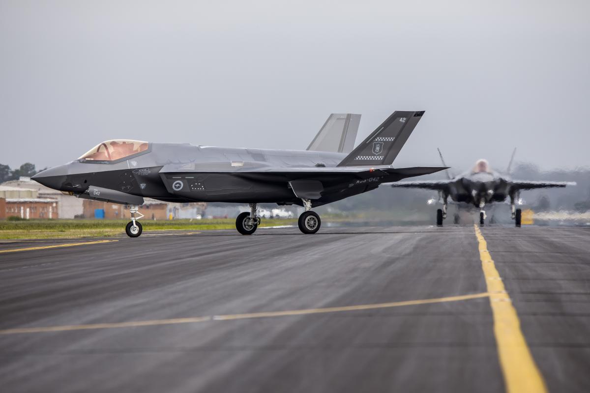 Three new F-35A Lightning II aircraft touch down - CONTACT magazine