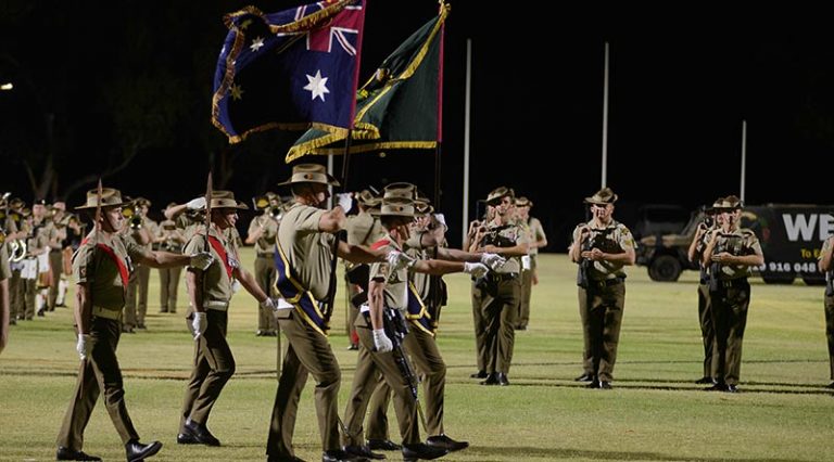 Colours for Pilbara Regiment 40 years in the making – CONTACT magazine