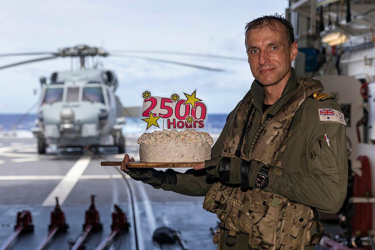 Pilot clocks up milestone on deployment - CONTACT magazine