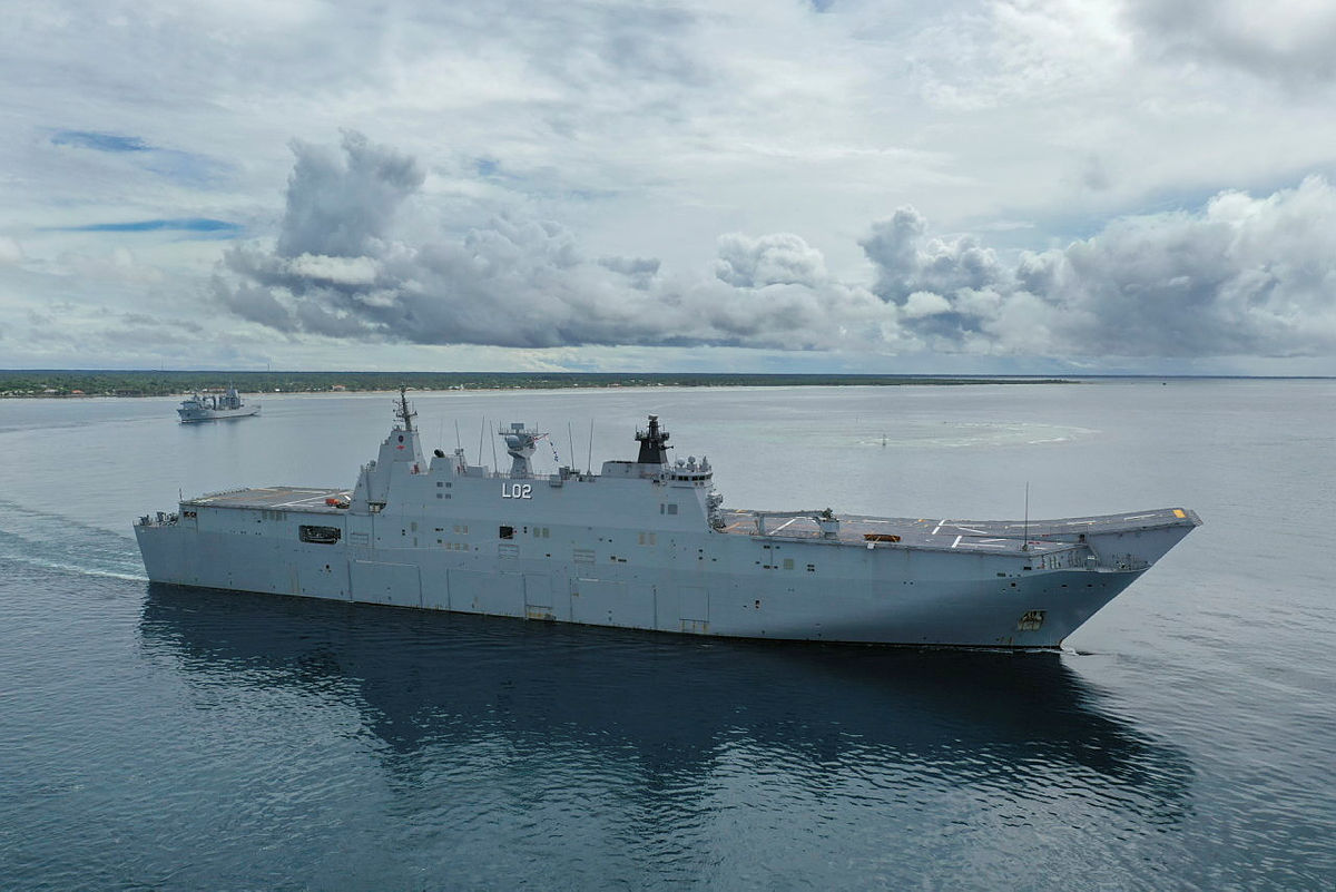 HMAS Canberra relieves HMAS Adelaide in Tonga - CONTACT magazine