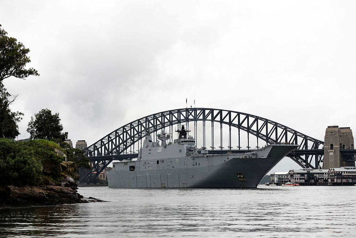 HMAS Canberra home from Tonga - CONTACT magazine