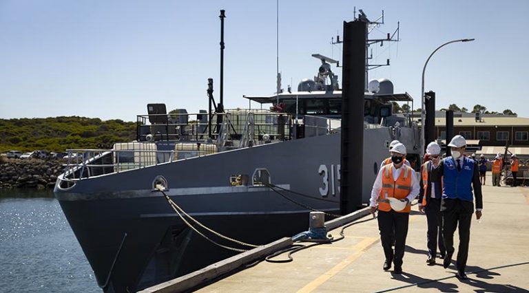 Navy’s second Cape-class patrol boat launched – CONTACT magazine