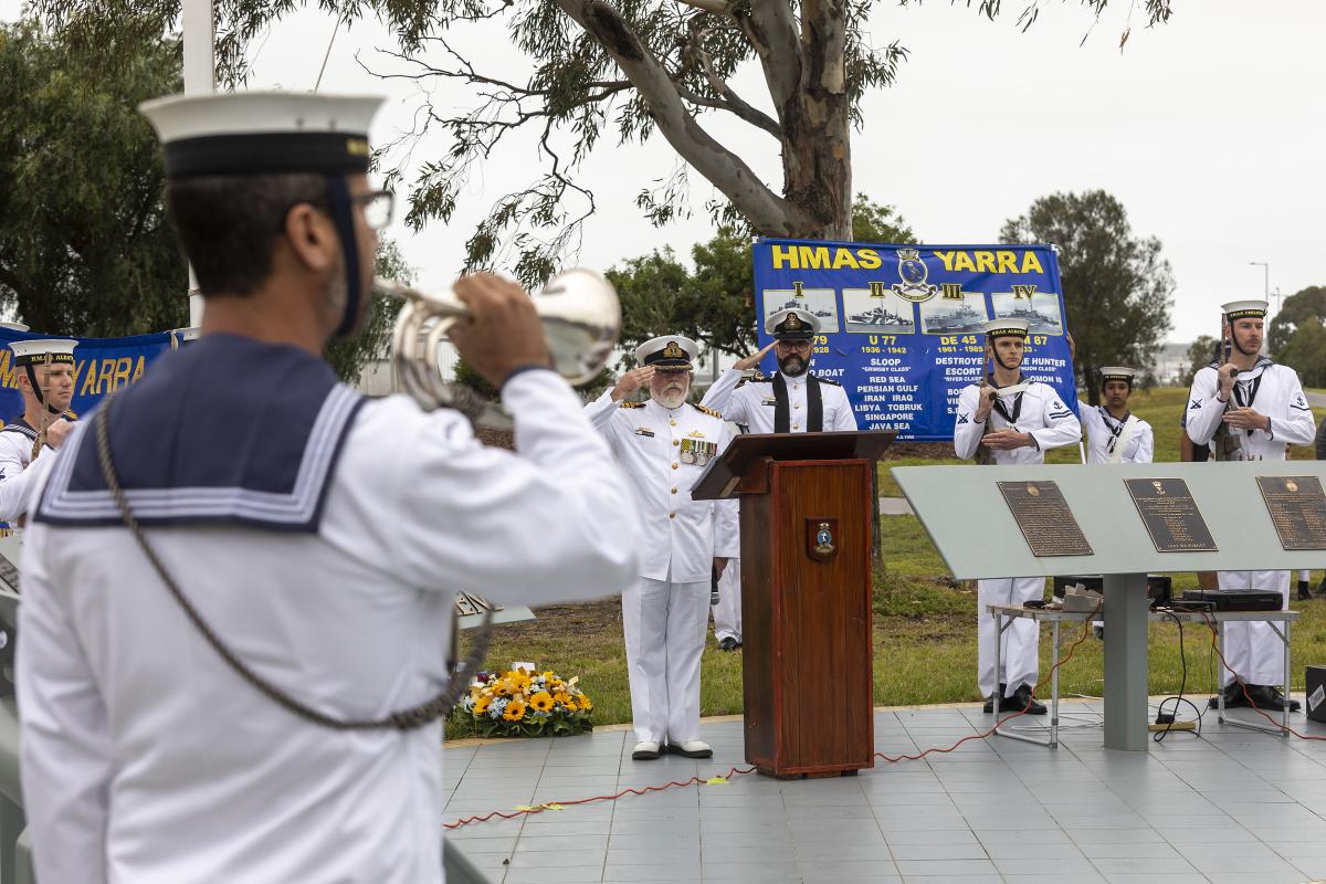 Sinking of HMAS Yarra II remembered - CONTACT magazine