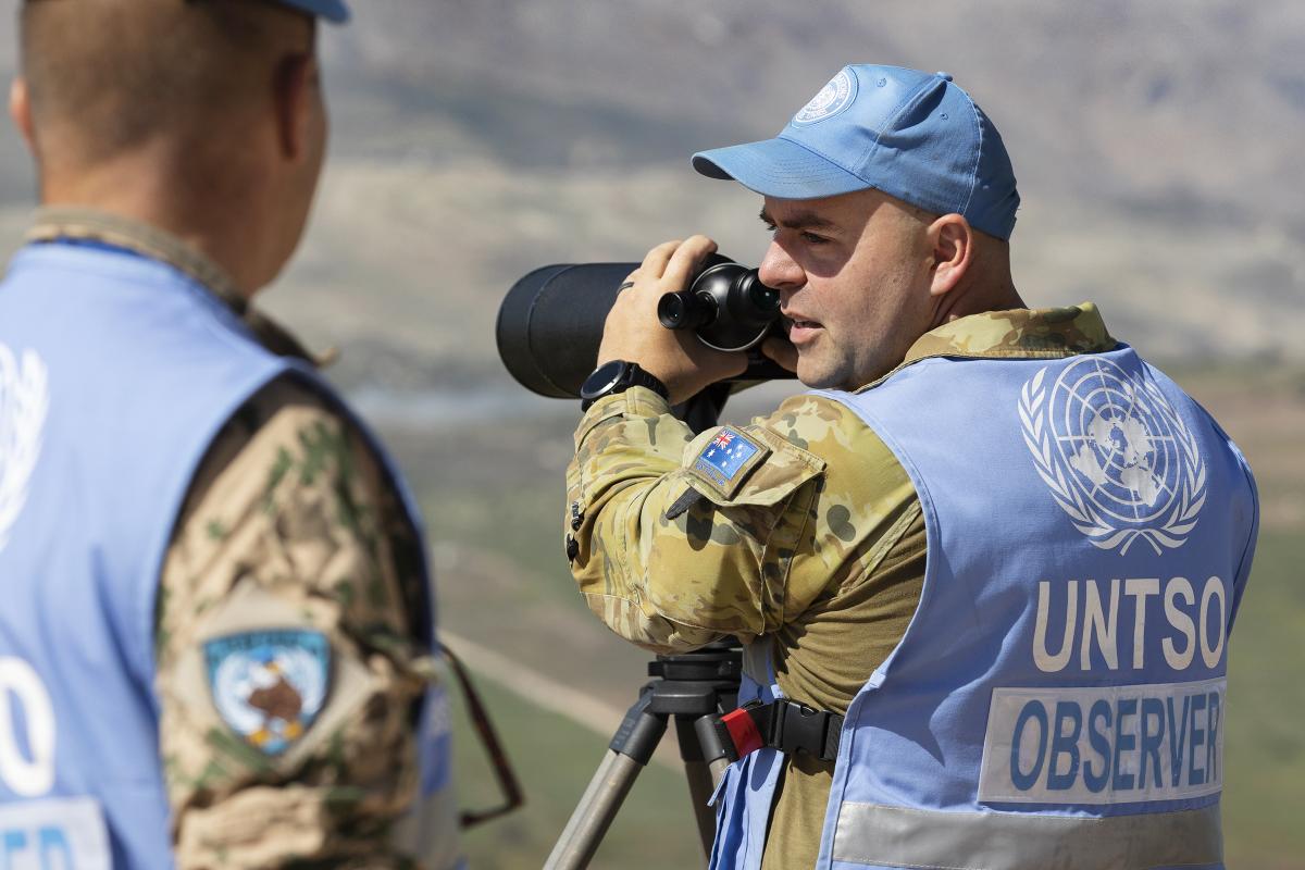Observers help keep the peace in Golan - CONTACT magazine