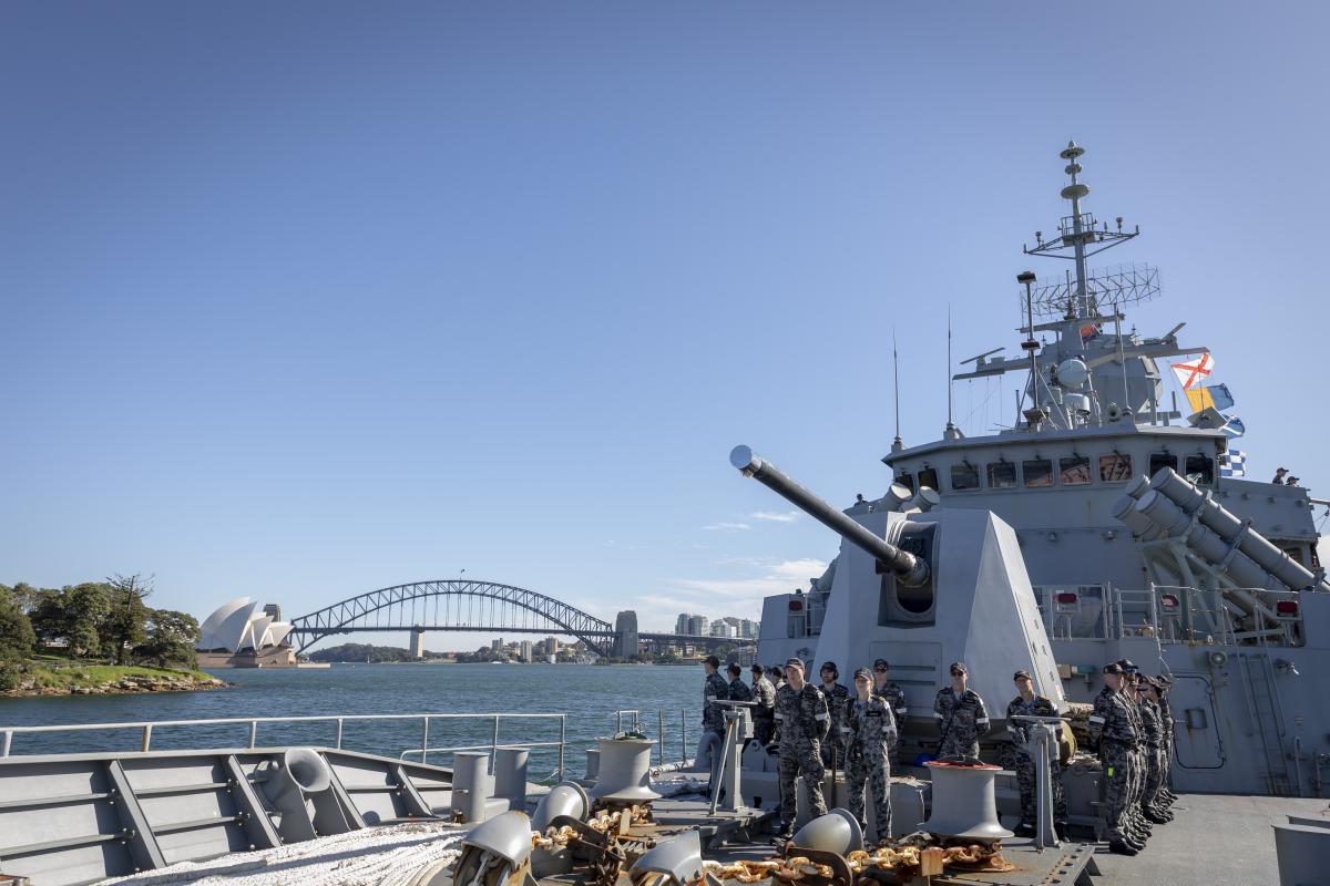 HMAS Parramatta departs for a regional presence deployment - CONTACT ...
