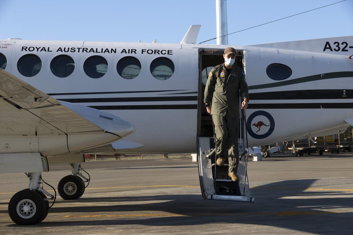 King Air conducts air patrols in the Pacific - CONTACT magazine