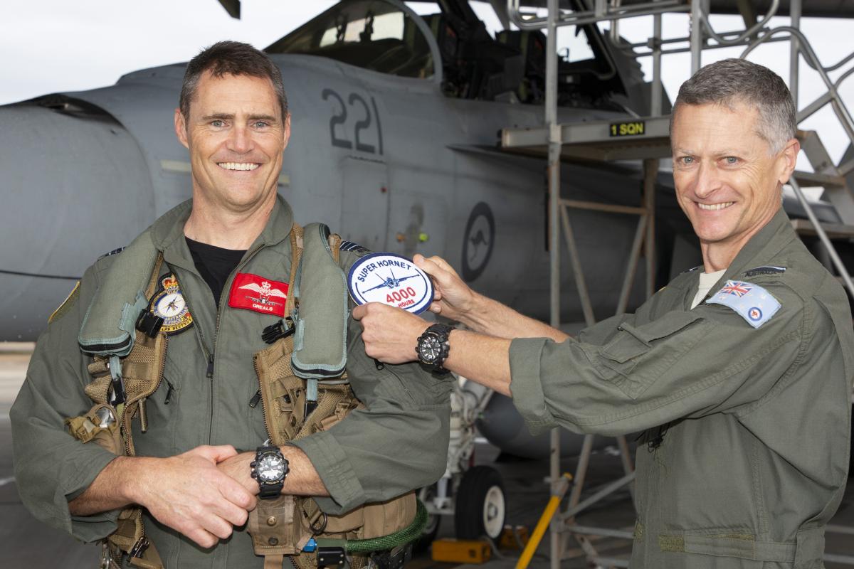 Fighter pilot's 'huge achievement' of 4000 hours - CONTACT magazine
