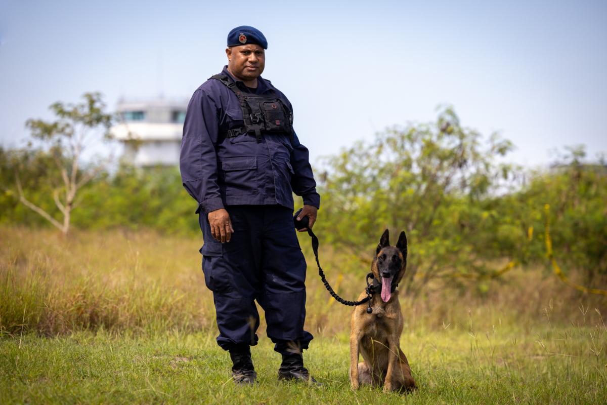 PNG canine squad travels in style with RAAF - CONTACT magazine