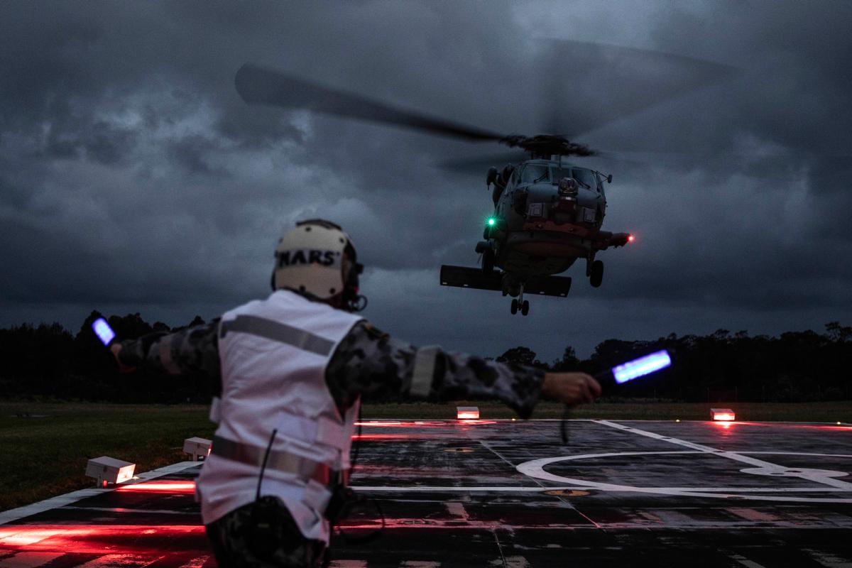 Night-time rescue of flood-stranded residents - CONTACT magazine