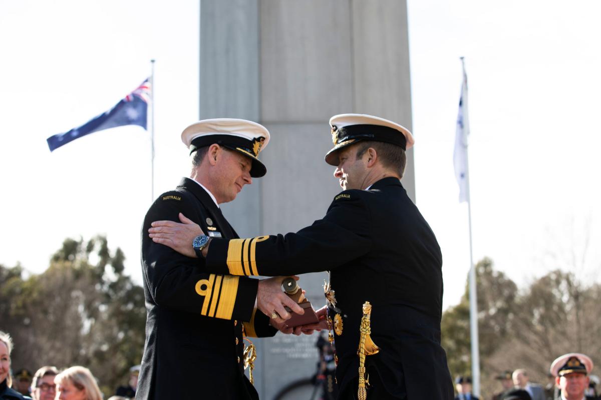 Change of Navy command in Canberra - CONTACT magazine
