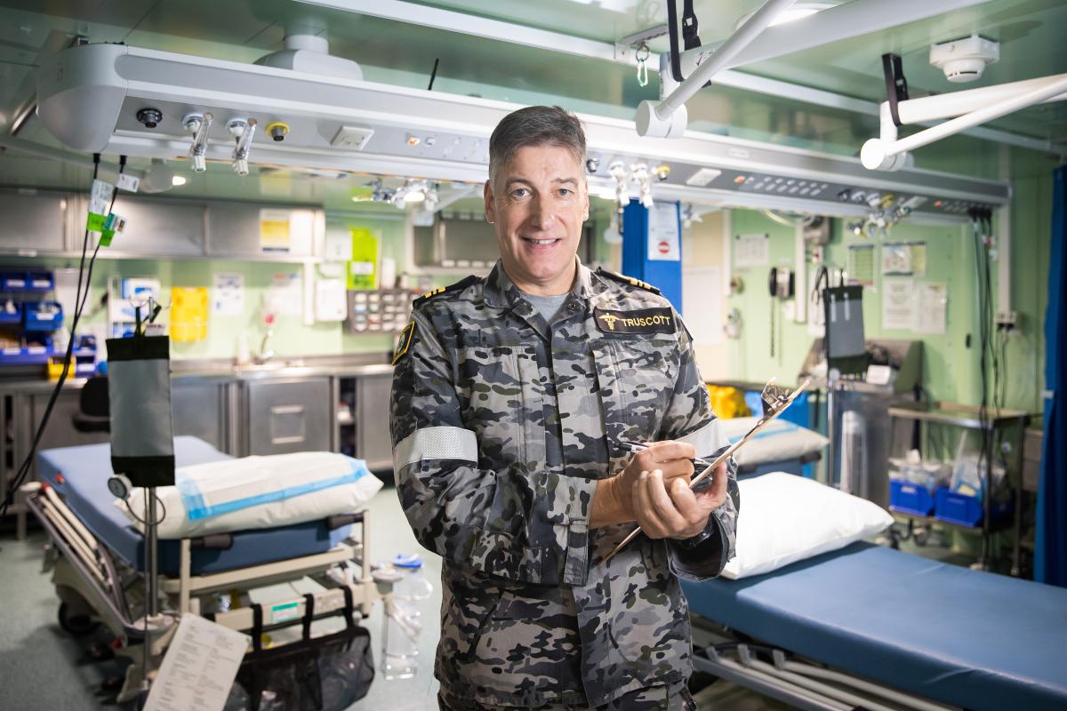 From junior recruit to senior health officer in Navy’s largest ship ...