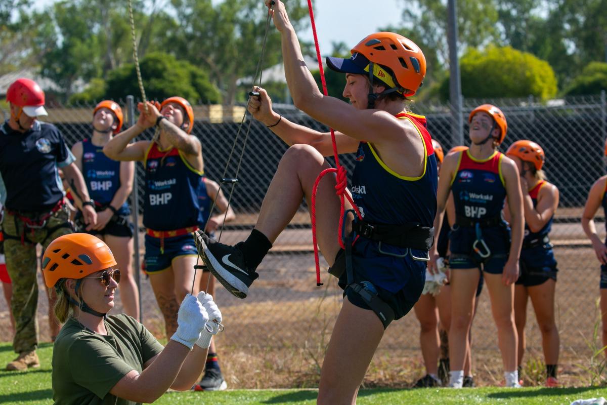 Adelaide Crows get their Army on - CONTACT magazine