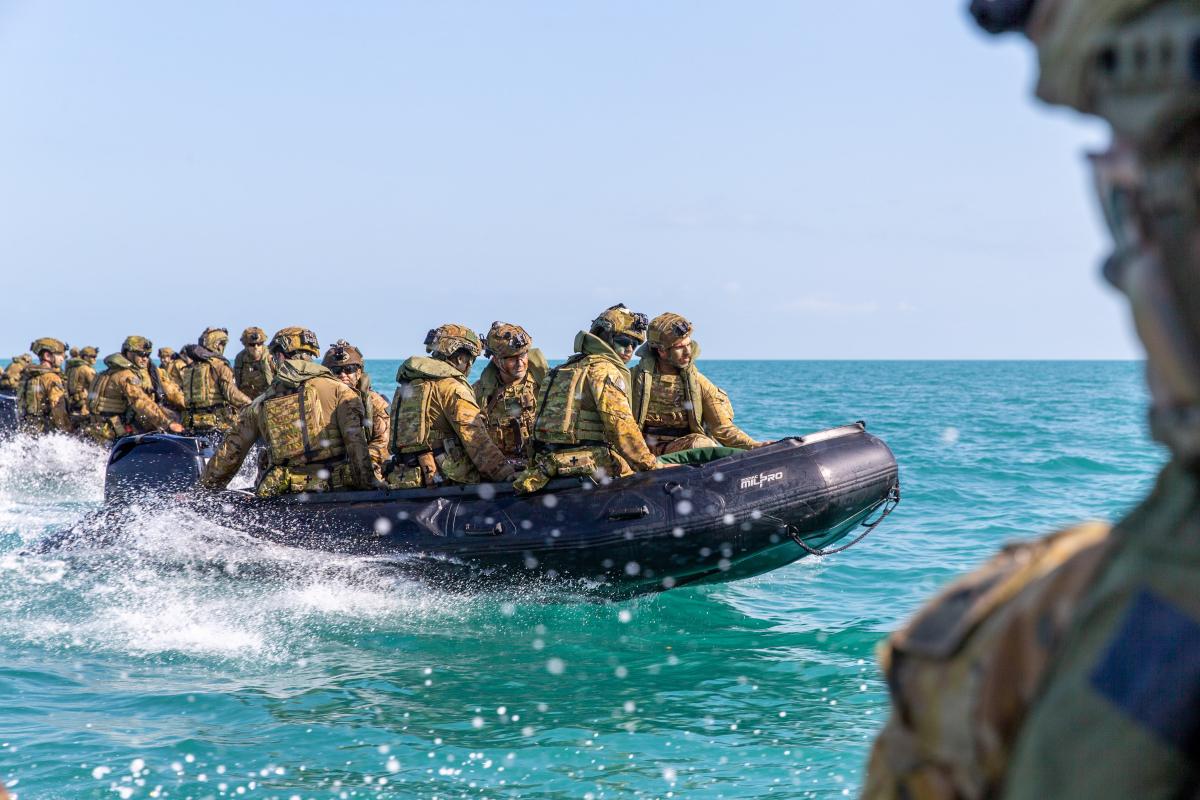 Call for pitches to optimise the soldier for littoral operations ...