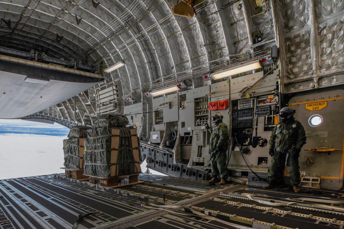 Great Southern supply airdrop - CONTACT magazine