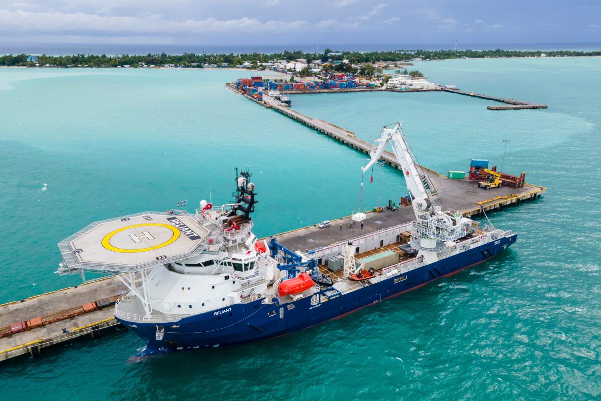 Reliant delivers disaster-relief stores to Kiribati - CONTACT magazine