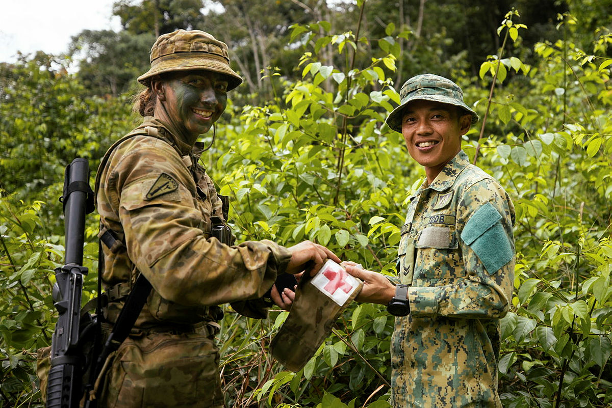 Medics tested on jungle exercise in Brunei - CONTACT magazine
