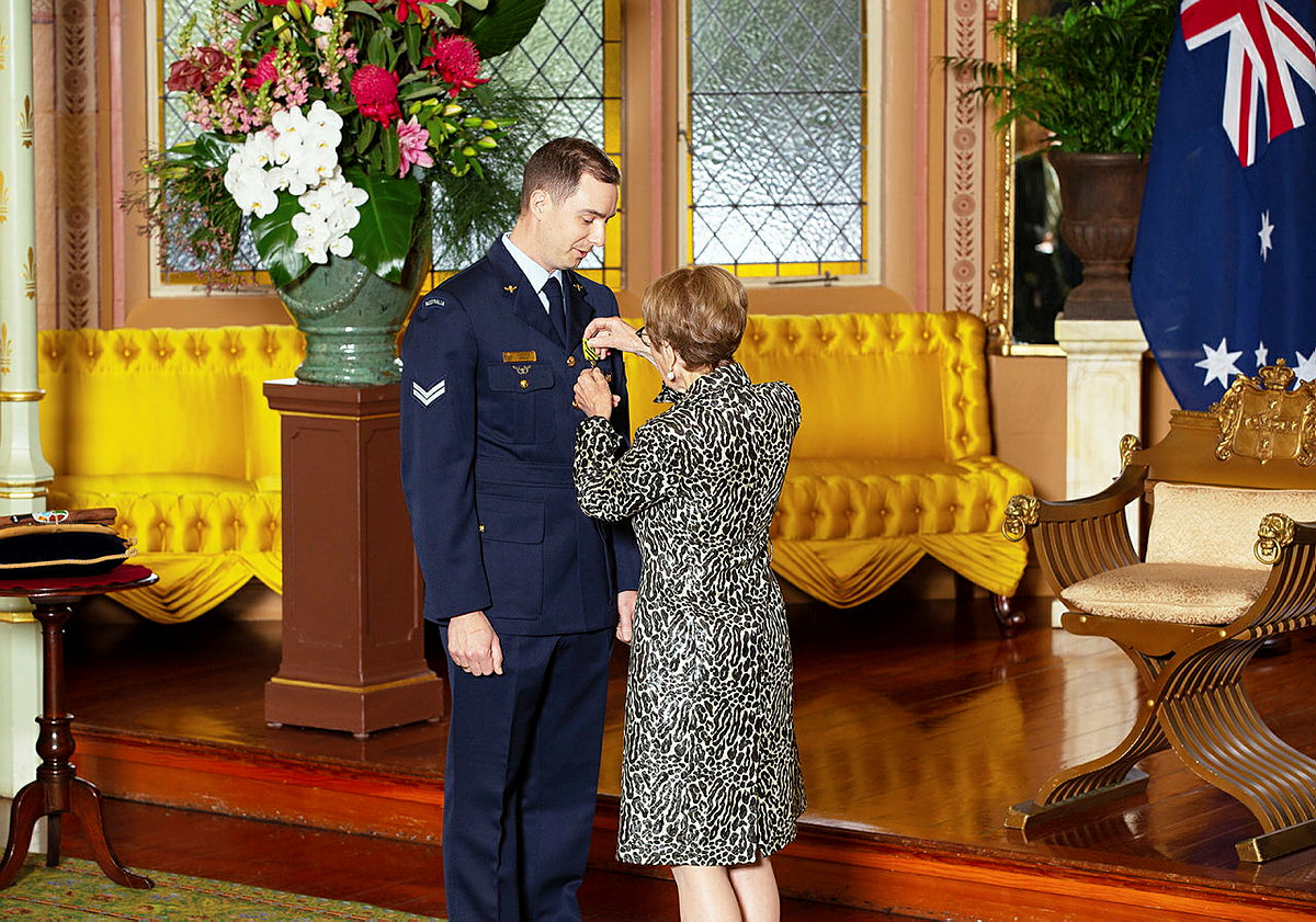 Conspicuous Service Cross for Corporal Kelly - CONTACT magazine