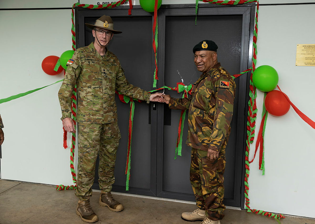 CDF opens new barracks in PNG - CONTACT magazine