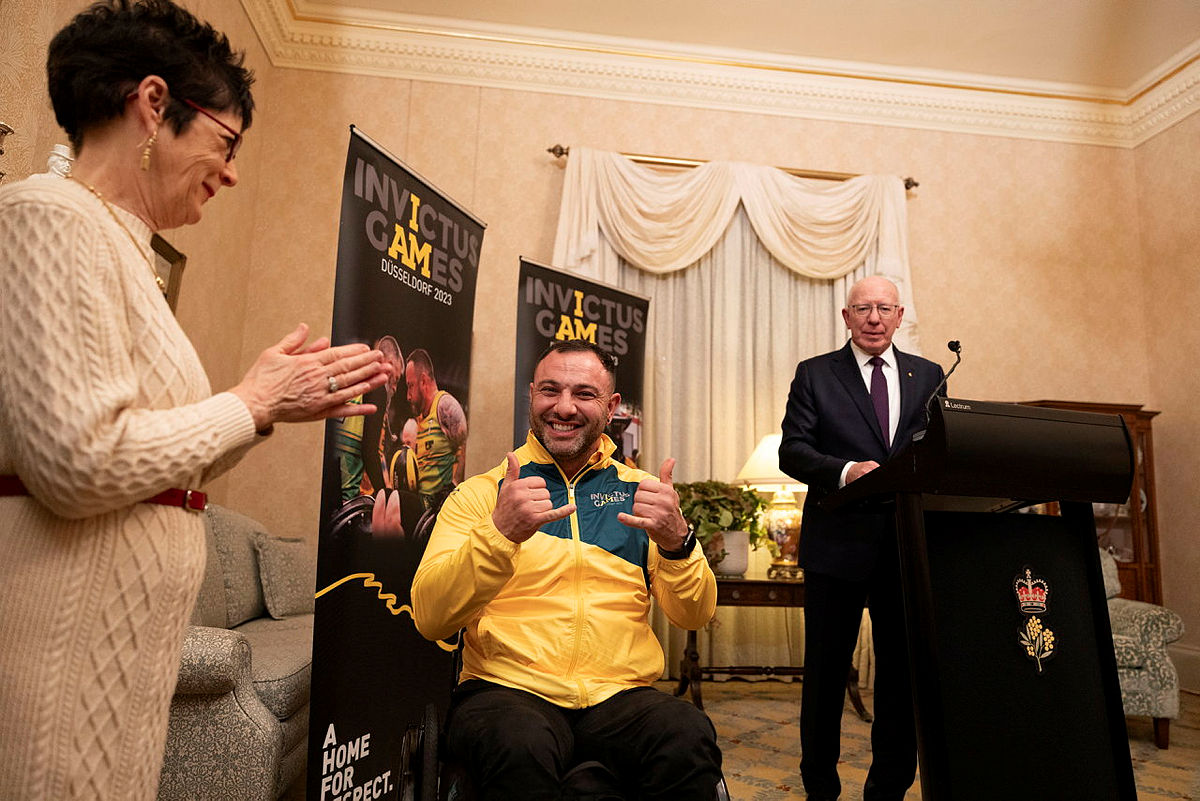 Invictus Games flag-bearer 'over the moon' - CONTACT magazine