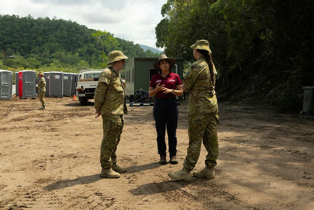 ADF equipment aids flood recovery - CONTACT magazine ADF equipment aids flood recovery - CONTACT magazine
