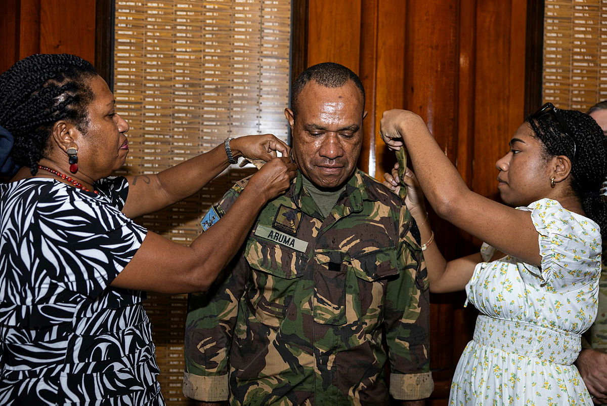 PNGDF officer appointed deputy commander Townsville brigade - CONTACT ...
