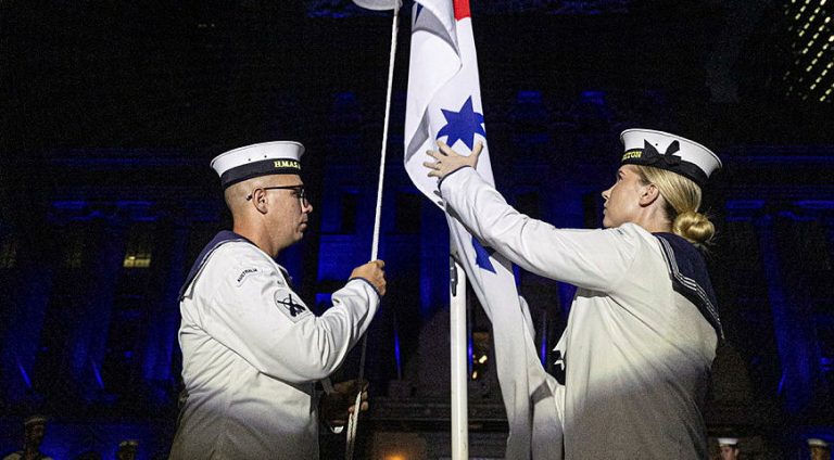 Brisbane lights up for Navy Week – CONTACT magazine