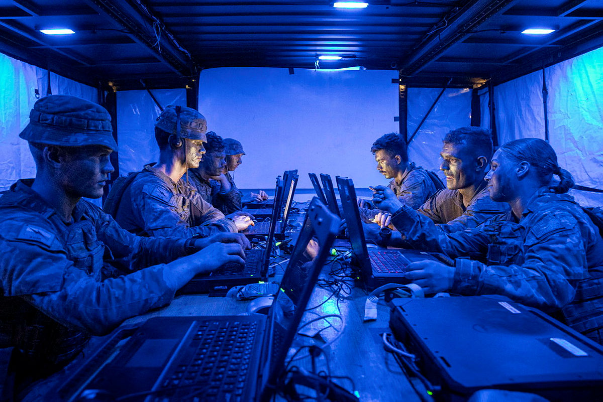 Signallers practise the art of invisibility - CONTACT magazine