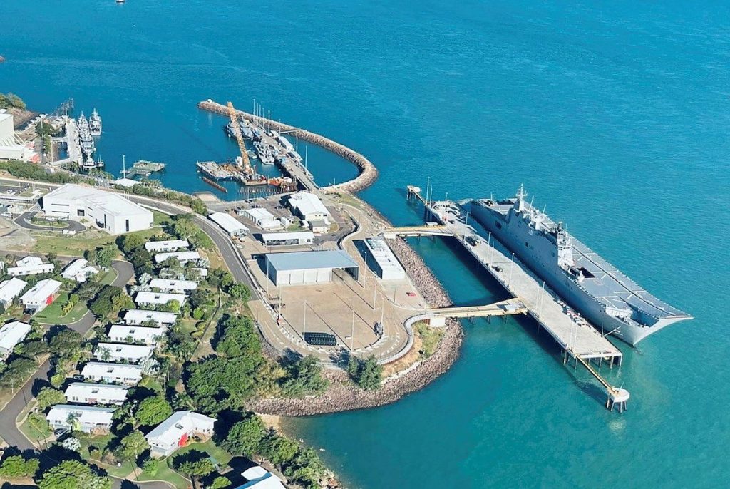 Big ships berth at new Darwin wharf – CONTACT magazine