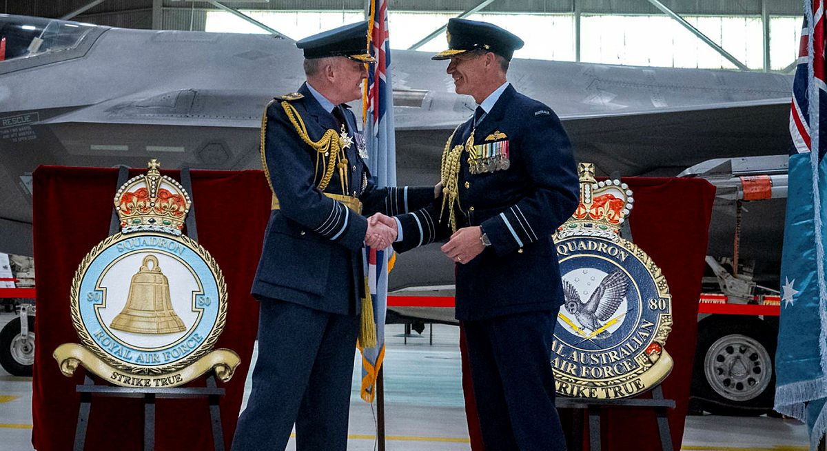 Two air forces re-form an 80 Squadron together - CONTACT magazine